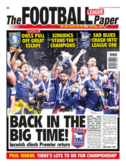 The Football League Paper - 1000's of magazines in one app