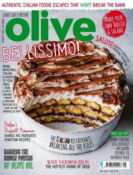 7 August 2018 - Olive Magazine - 1000's of magazines in one app