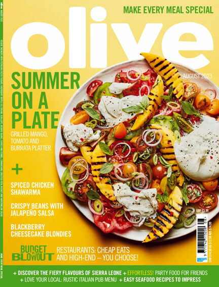 13 July 2023 - Olive Magazine - 1000's of magazines in one app
