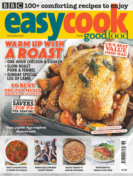 02 October, 2020 - Easy Cook Magazine - 1000's of magazines in one app