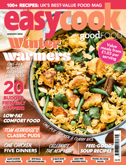 02 January, 2025 - Easy Cook Magazine - 1000's of magazines in one app