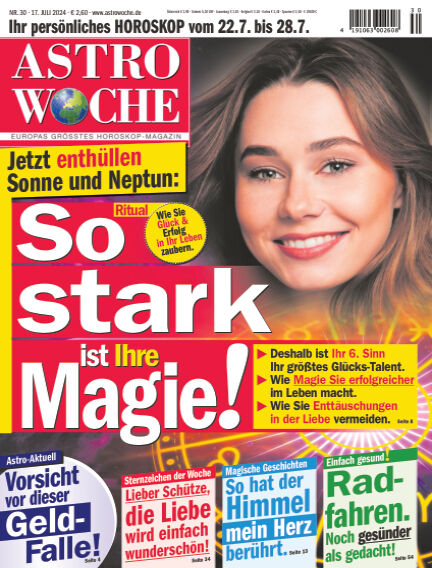 Lies 17. Juli 2024 - Astrowoche auf Readly – die ultimative Magazin-Flatrate. Tausende Magazine ...