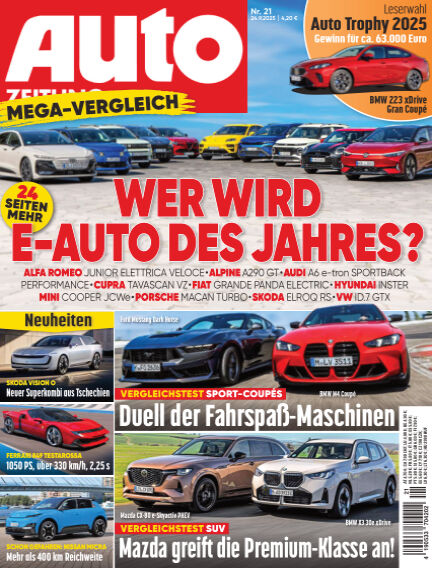 Auto Zeitung Aktuelle Ausgabe
