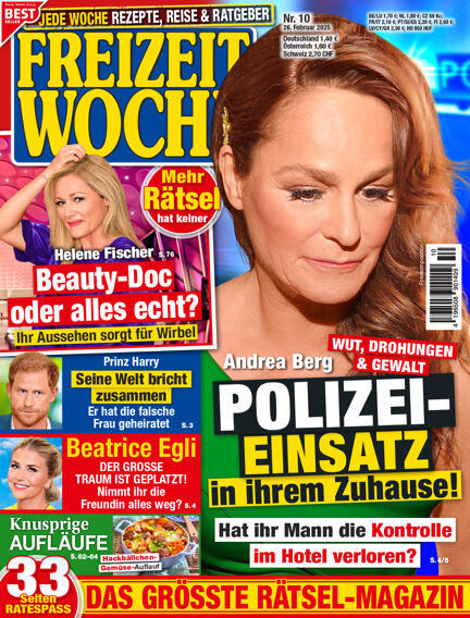 Lies 26 February 2025 - Freizeitwoche auf Readly – die ultimative Magazin-Flatrate. Tausende ...