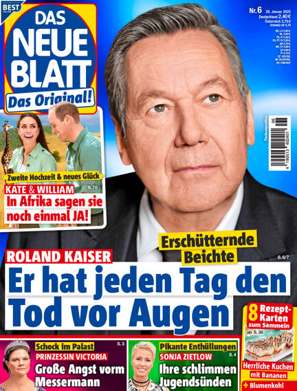 Lies 29. Januar 2025 - DAS NEUE BLATT auf Readly – die ultimative Magazin-Flatrate. Tausende ...