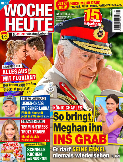 Lies 17 July 2024 - Woche Heute auf Readly – die ultimative Magazin-Flatrate. Tausende Magazine ...