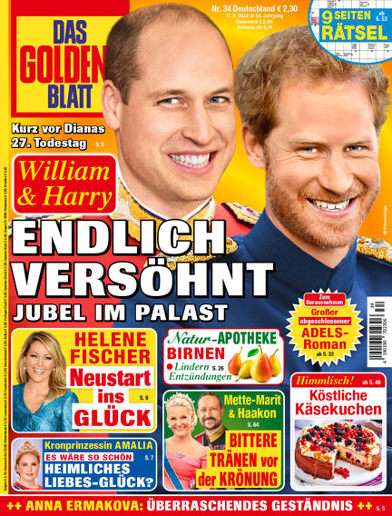 Lies 17 August 2024 - Das Goldene Blatt auf Readly – die ultimative Magazin-Flatrate. Tausende ...