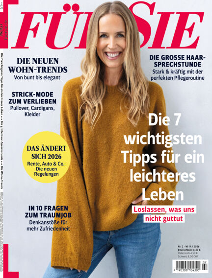 Lies 14. Januar 2026 - FÜR SIE auf Readly – die ultimative Magazin ...