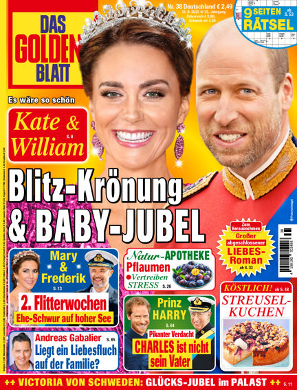 Lies 13. September 2025 - Das Goldene Blatt auf Readly – die ultimative Magazin-Flatrate ...