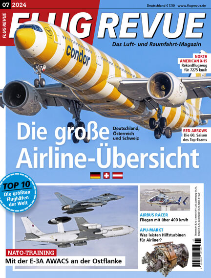 Lies 13. Juni 2024 - FLUG REVUE auf Readly – die ultimative Magazin-Flatrate. Tausende Magazine ...