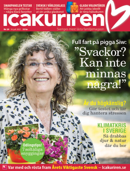 Läs tidningen 16 July 2021 - Icakuriren med Readly - Den ultimata prenumerationen för tidningar ...