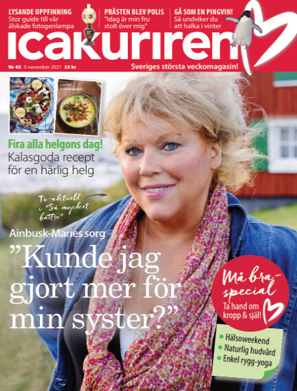Läs tidningen 5 November 2021 - Icakuriren med Readly - Den ultimata prenumerationen för ...