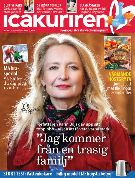Läs tidningen 4 november 2022 - Icakuriren med Readly - Den ultimata prenumerationen för ...