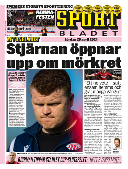 Läs tidningen Sportbladet med Readly - Den ultimata prenumerationen för ...