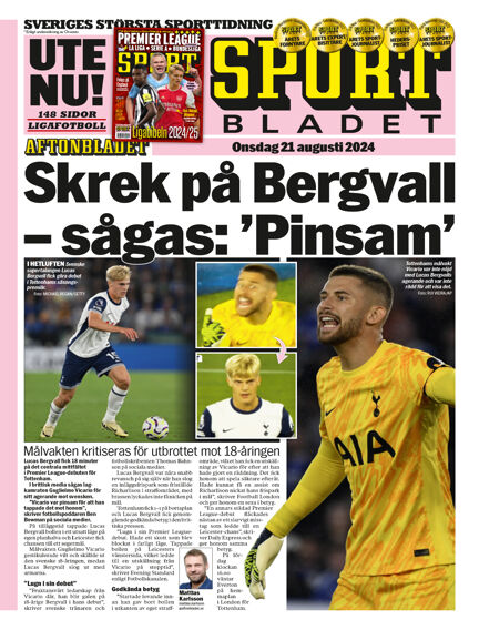 Läs tidningen Sportbladet med Readly - Den ultimata prenumerationen för ...