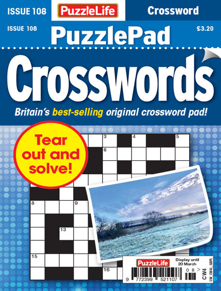 PuzzleLife PuzzlePad Crosswords Magazine - 1000's of magazines in one app