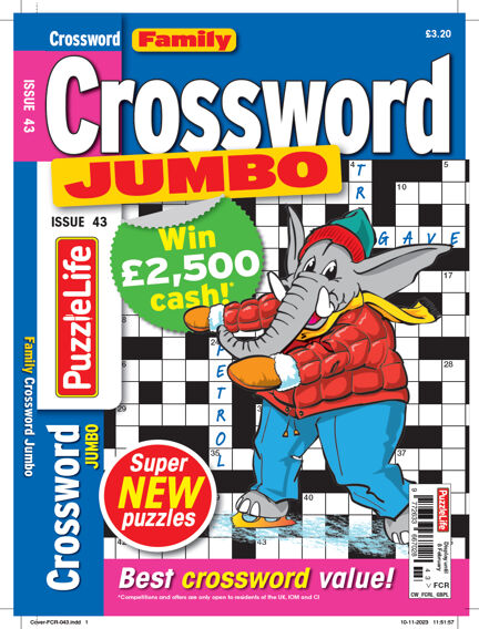 Family Crossword Jumbo Magazine - 1000's of magazines in one app