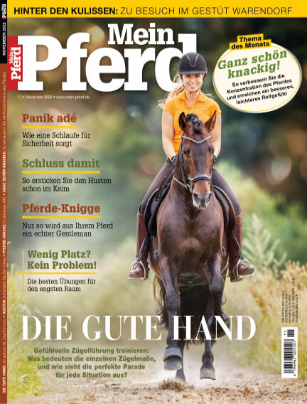 Read Mein Pferd magazine on Readly - the ultimate magazine subscription. 1000's of magazines in ...
