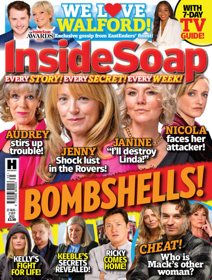 23 August, 2022 - Inside Soap - UK Magazine - 1000's of magazines in ...