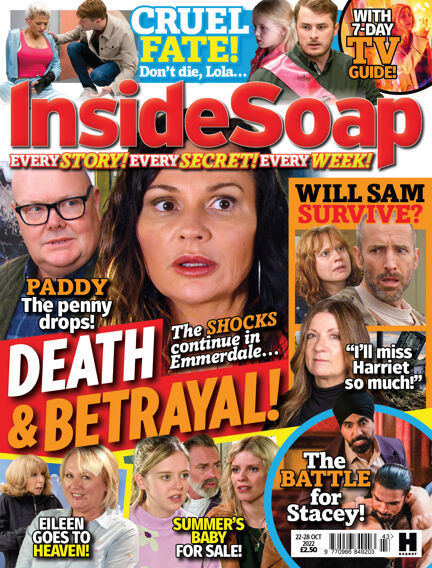 18 October 2022 - Inside Soap - UK Magazine - 1000's of magazines in ...