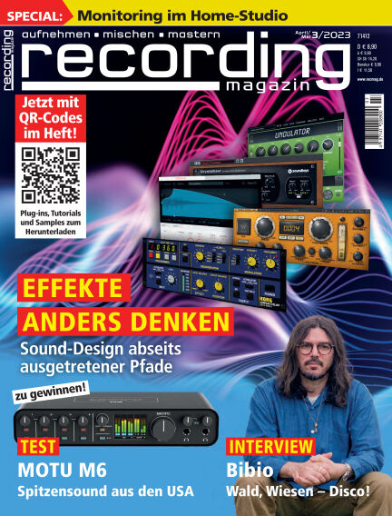 Lies Recording Magazin (eingestellt) auf Readly – die ultimative Magazin-Flatrate. Tausende ...