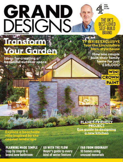1 April 2021 - Grand Designs Magazine - 1000's of magazines in one app