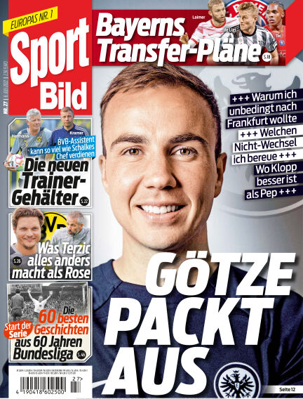 Read SPORT BILD magazine on Readly - the ultimate magazine subscription ...