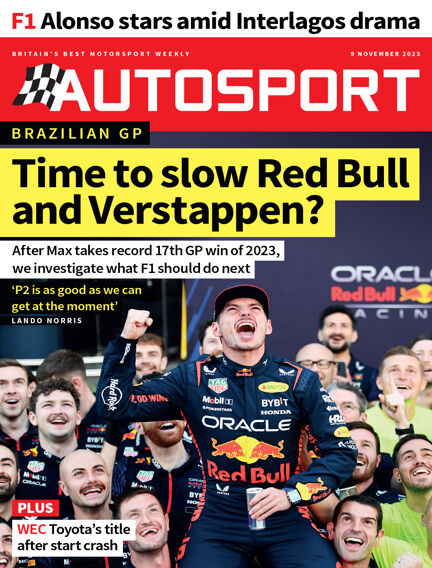 09 November, 2023 - Autosport Magazine - 1000's of magazines in one app