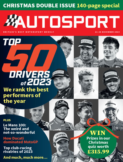 21 December 2023 - Autosport Magazine - 1000's of magazines in one app