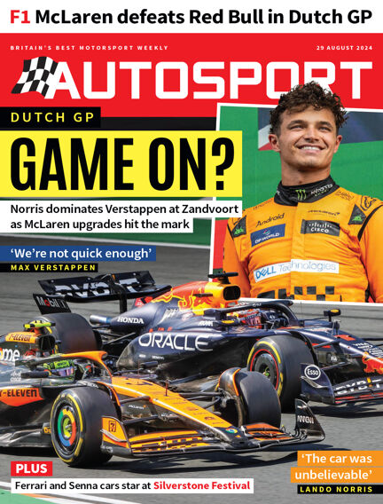 29 August 2024 - Autosport Magazine - 1000's of magazines in one app