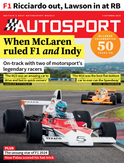 3 October 2024 - Autosport Magazine - 1000's of magazines in one app