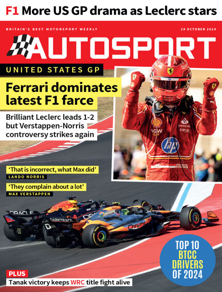 Page 1 - 24 October 2024 - Autosport Magazine - 1000's of magazines in one app