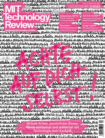 Read Technology Review magazine on Readly - the ultimate magazine ...