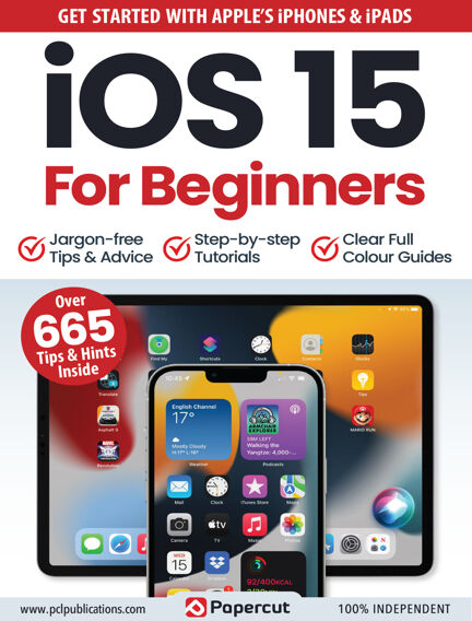 iOS 15 For Beginners Magazine - 1000's of magazines in one app