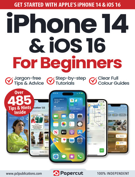 iPhone & iOS 16 For Beginners Magazine - 1000's of magazines in one app