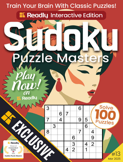 Sudoku Puzzle Masters - Interactive Readly Edition Magazine - 1000's of ...