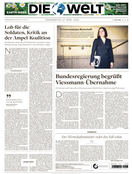 Read DIE WELT magazine on Readly - the ultimate magazine subscription ...