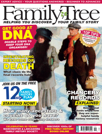 08 November, 2024 - Family Tree Magazine - 1000's of magazines in one app