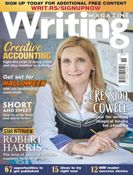 3 November 2022 - Writing Magazine - 1000's of magazines in one app