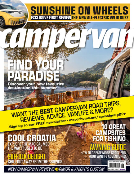 20 July, 2023 - Campervan Magazine - 1000's of magazines in one app