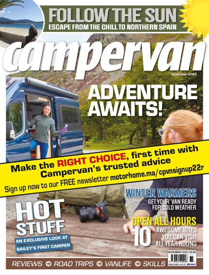 19 October 2023 - Campervan Magazine - 1000's of magazines in one app