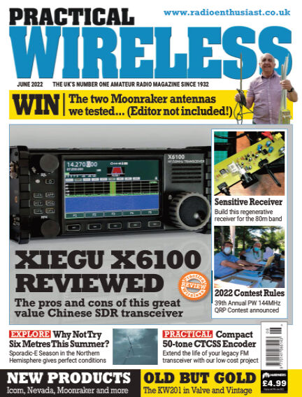 12 May, 2022 - Practical Wireless Magazine - 1000's of magazines in one app