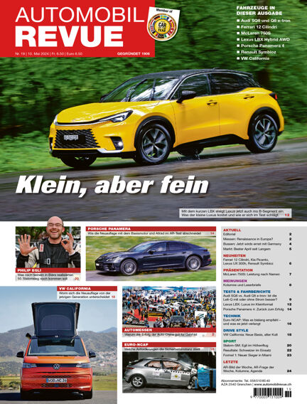 Read AUTOMOBIL REVUE magazine on Readly - the ultimate magazine ...