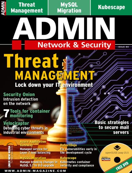 Read ADMIN Network & Security magazine on Readly - the ultimate ...