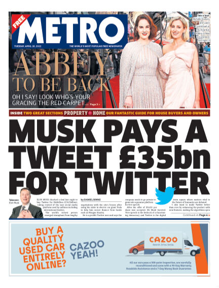 Read METRO magazine on Readly - the ultimate magazine subscription ...