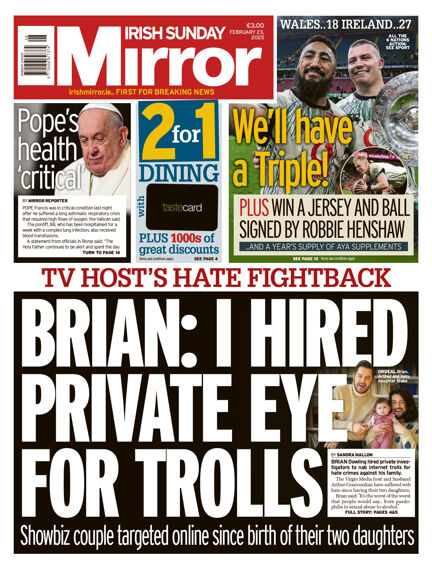 Read Irish Sunday Mirror magazine on Readly - the ultimate magazine ...