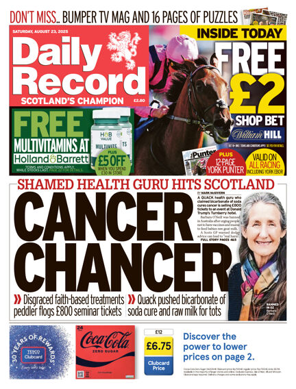 Read Daily Record magazine on Readly - the ultimate magazine ...