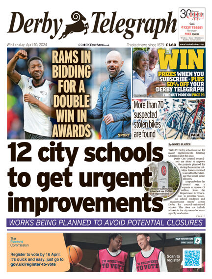 Derby Telegraph Magazine - 1000's of magazines in one app