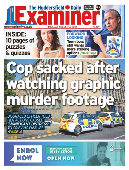 Page 96 - Huddersfield Examiner Magazine - 1000's of magazines in one app