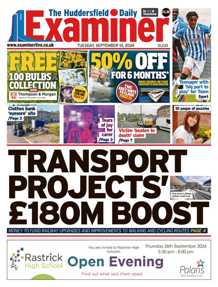 Page 96 - Huddersfield Examiner Magazine - 1000's of magazines in one app